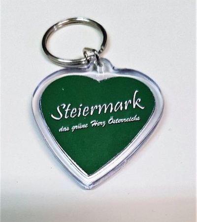 Schlüsselanhänger Steiermark Herz / Steiermark / Souvenirs Österreich ...